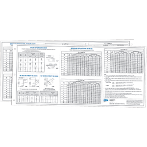 Desktop Reference Chart - ACI 318-19 Version